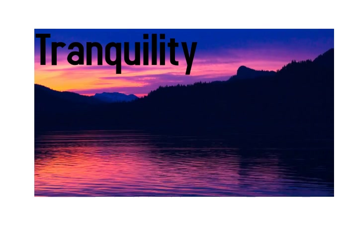 Tranquility Template | PosterMyWall