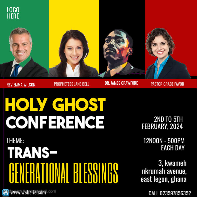 Copy of trans-generational blessings | PosterMyWall