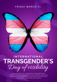 Transgender day Template | PosterMyWall