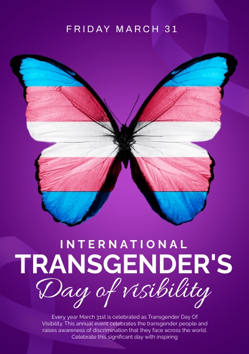Copy of Transgender's day | PosterMyWall