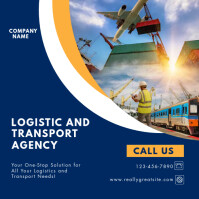 CARGO and logistics SERVICES TEMPLATE | PosterMyWall