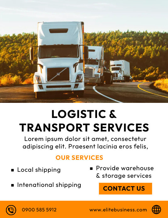Plantilla de Transport flyer | PosterMyWall