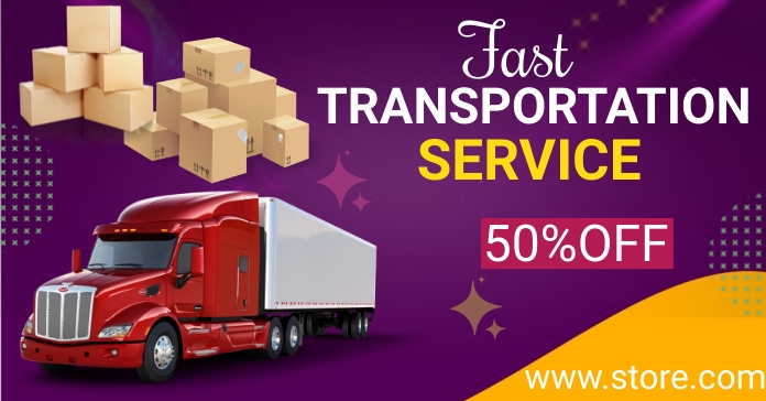Copy of Transportation Facebook ad template | PosterMyWall