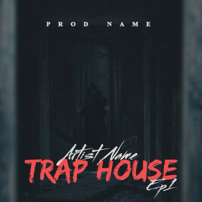 Trap house album cover เทมเพลต | PosterMyWall