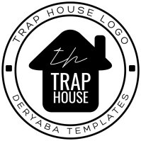 Trap House Circle Transparent Logo Template | PosterMyWall