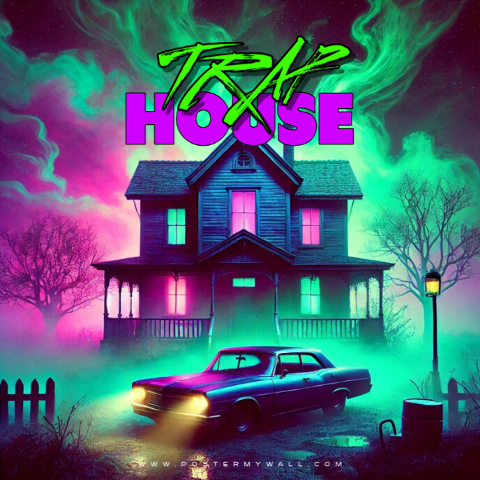 Trap house mixtape cover Template | PosterMyWall