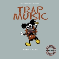 Trap Mixtape/Album Cover Art Template | PosterMyWall