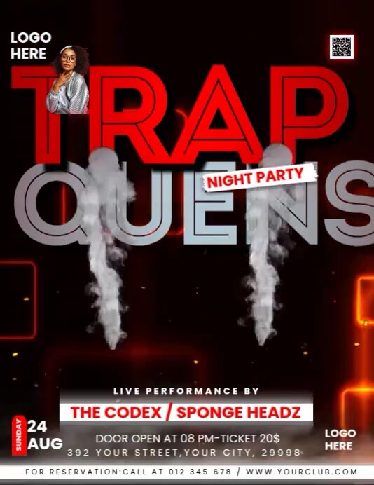 Trap Night Party Template | PosterMyWall
