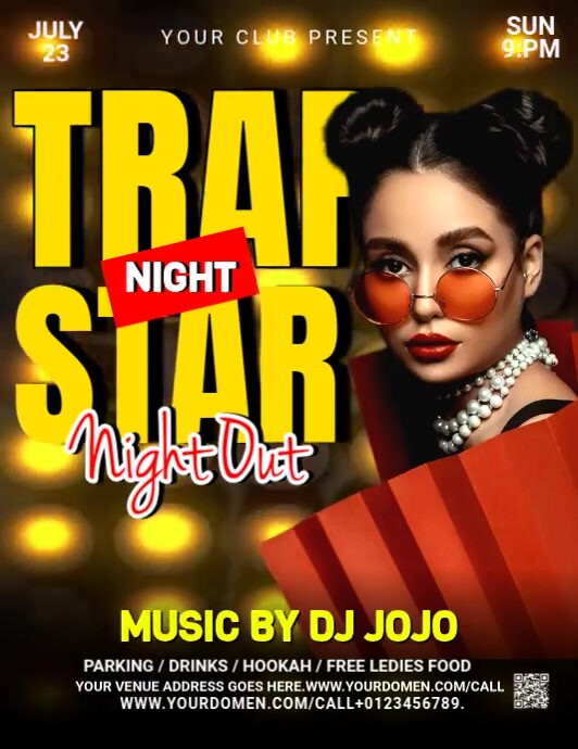 TRAP PARTY' Template | PosterMyWall
