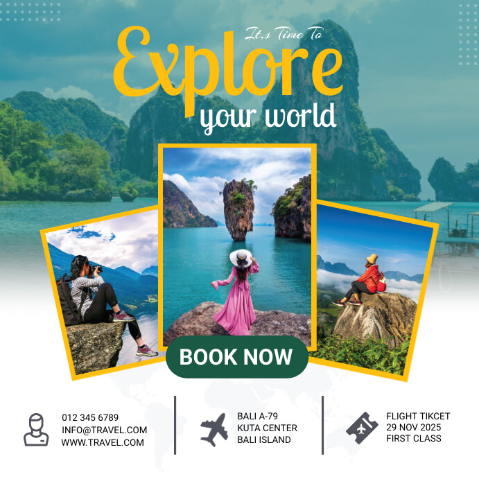 Travel & Chill Template | PosterMyWall