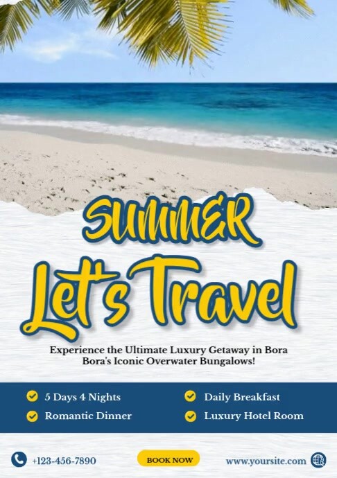 Travel & Tour Ads Template | PosterMyWall