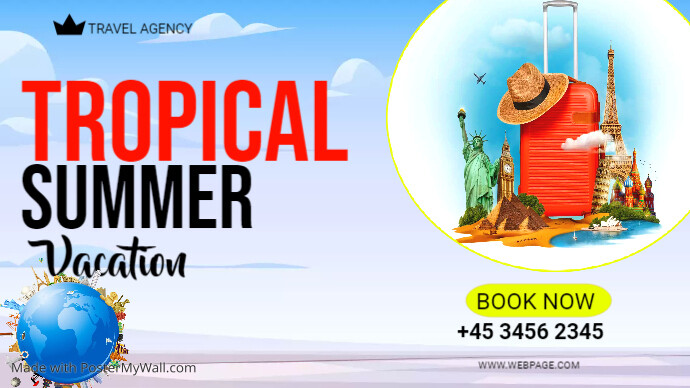 travel & tour Template | PosterMyWall