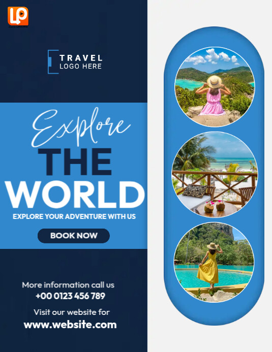 Travel & Tours Ads Template | PosterMyWall