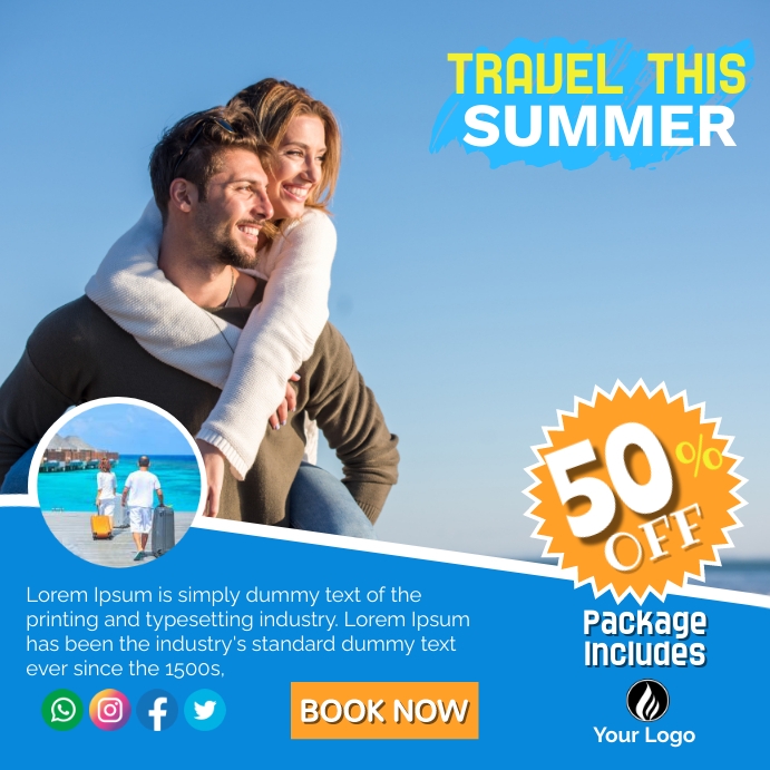 travel 2 Template | PosterMyWall