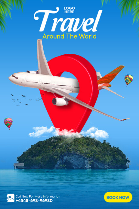 Travel ad template | PosterMyWall