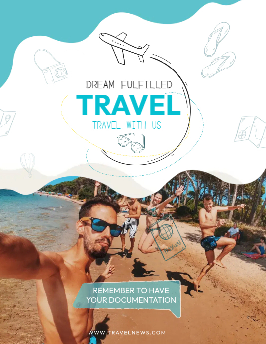 Travel Ads Template | PosterMyWall
