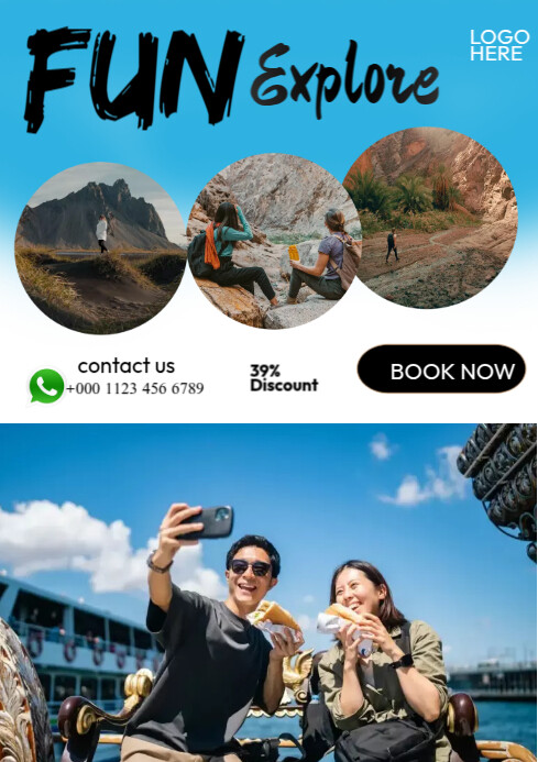 Travel Ads Template | PosterMyWall