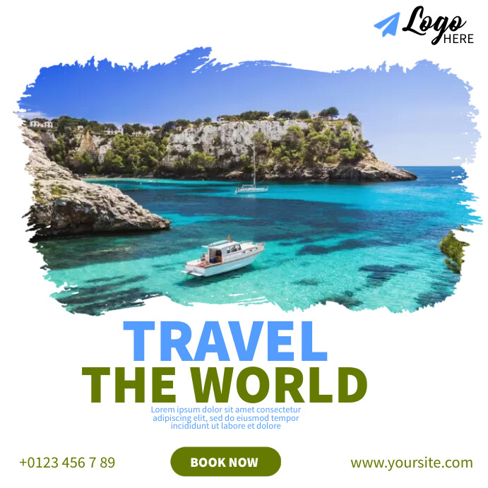 Travel Ads Templat | PosterMyWall