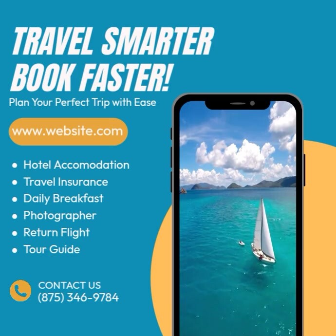 Travel Ads Template | PosterMyWall