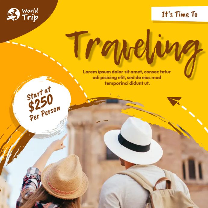 Travel Ads Template | PosterMyWall
