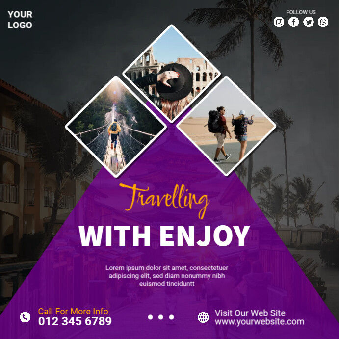 Copy of Travel Adventure Ads | PosterMyWall