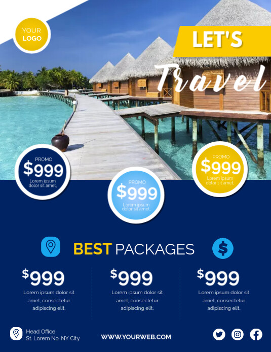 Travel Adventure Ads Template | PosterMyWall