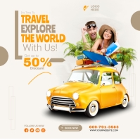 Umrah travel agency ads instagram facebook Template | PosterMyWall