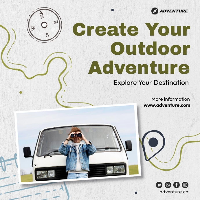 Travel Advertisement Template | PosterMyWall