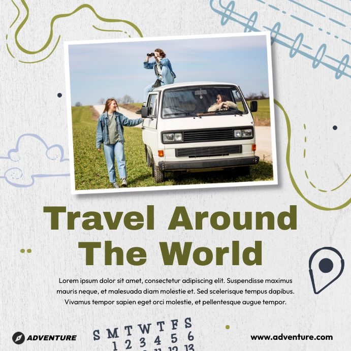 Travel Advertisement Template | PosterMyWall
