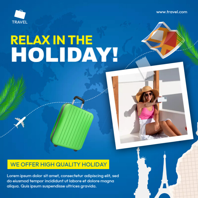 Travel Advertisement Template | PosterMyWall