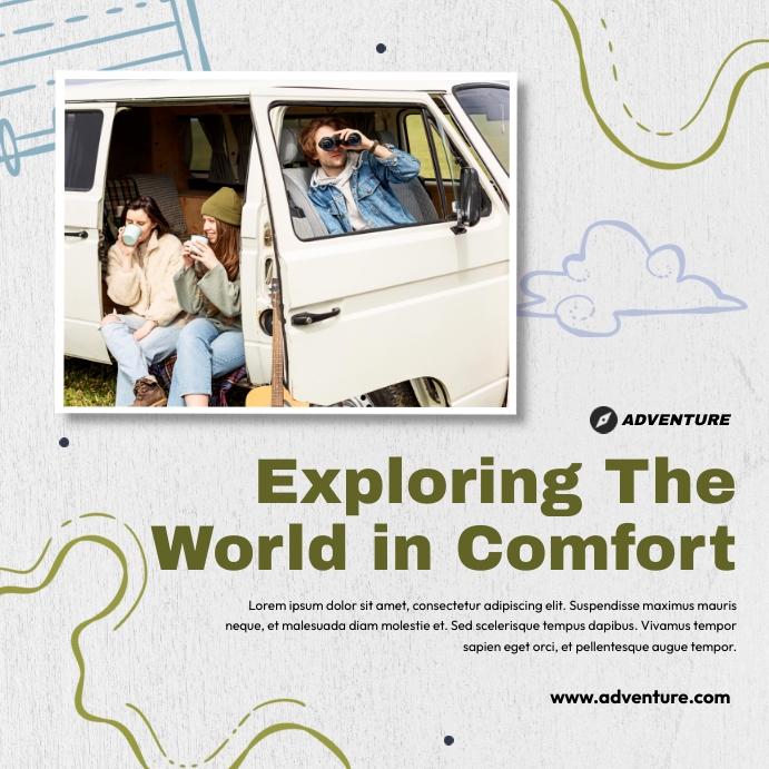 Travel Advertisement Template | PosterMyWall