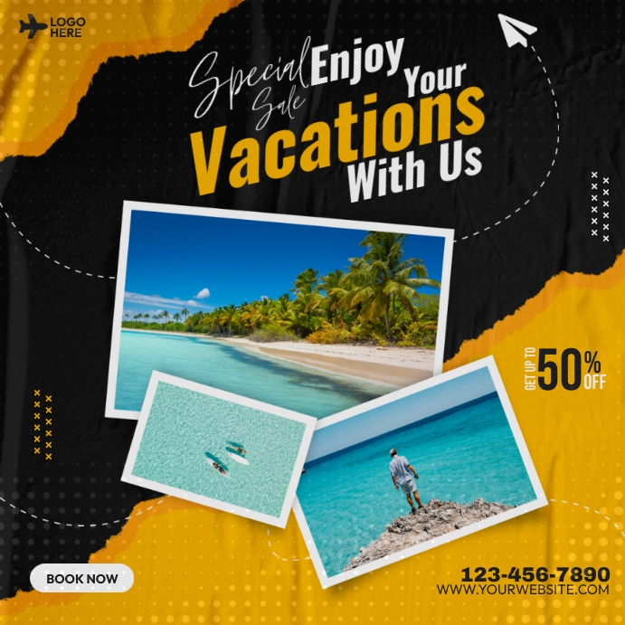Travel Agency Ad Template | PosterMyWall