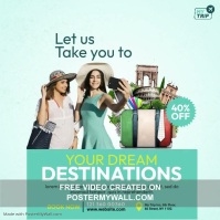 Travel Agency Ad Template | PosterMyWall