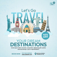 Travel Agency Ad Template | PosterMyWall