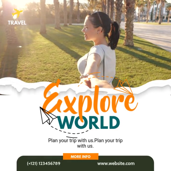 Travel Agency Ad Template | PosterMyWall