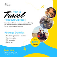 Travel Agency Ad Template | PosterMyWall