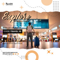 Travel Destination Ads Template | PosterMyWall