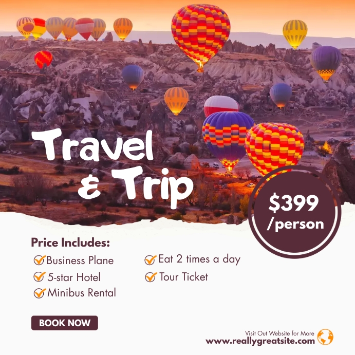 Travel agency flyers Template | PosterMyWall