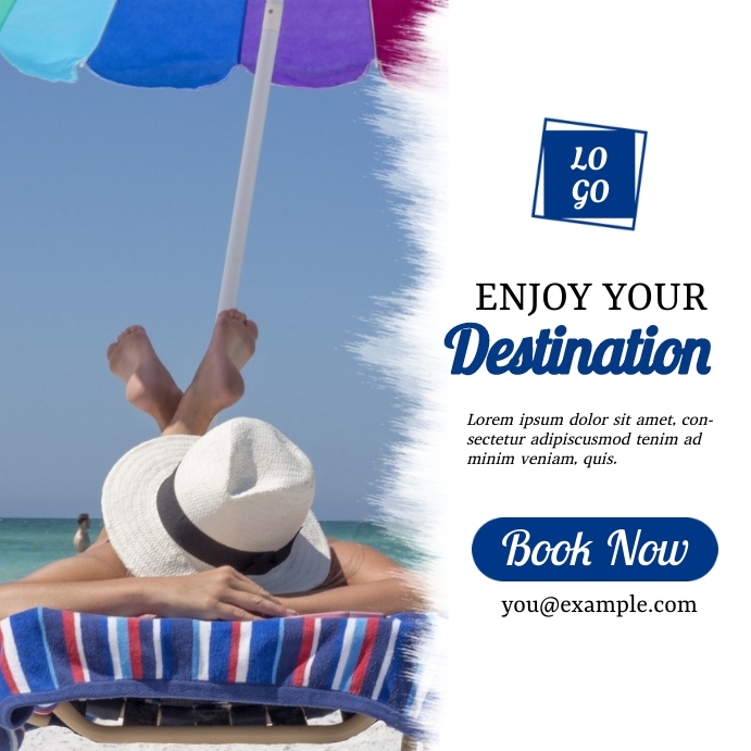 Travel Agency Instagram Ad Template | PosterMyWall
