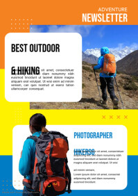 Travel Agency Newsletter Template | PosterMyWall
