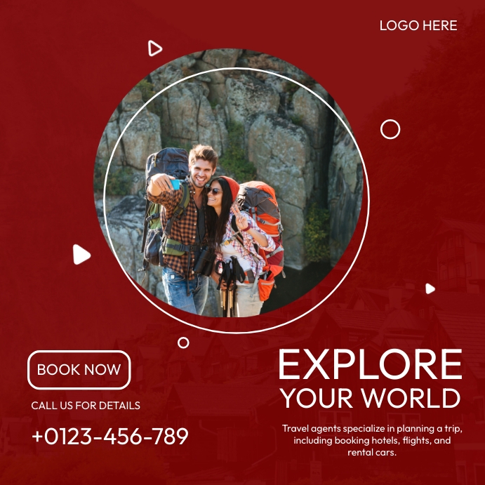 Copy of Travel Agency Promo for Instagram | PosterMyWall