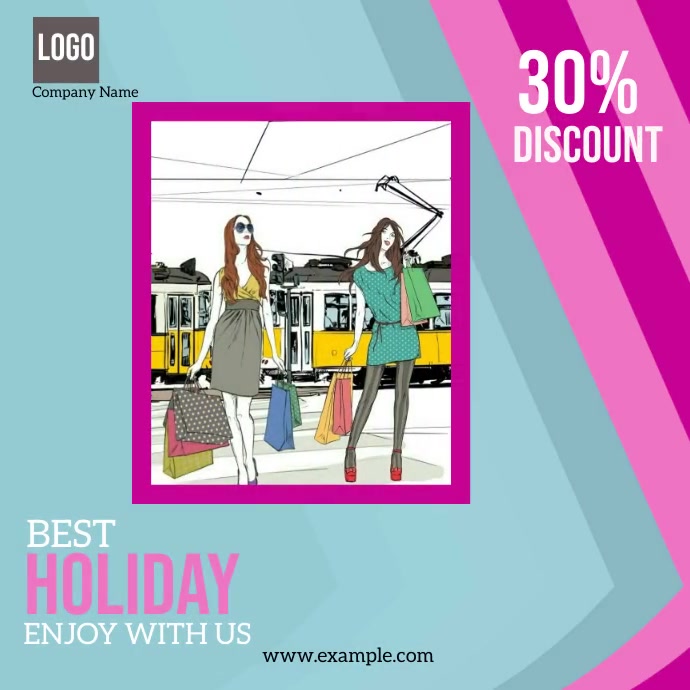 Travel Agency Promotional Ad Template | PosterMyWall