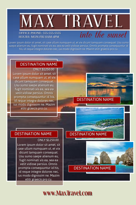 Travel Agent Template | PosterMyWall