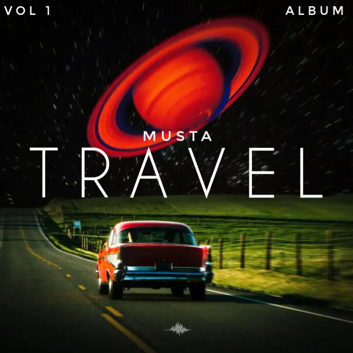 TRAVEL Album Cover Template | PosterMyWall