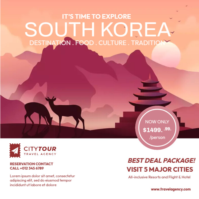 Plantilla de Travel And Explore Ads | PosterMyWall