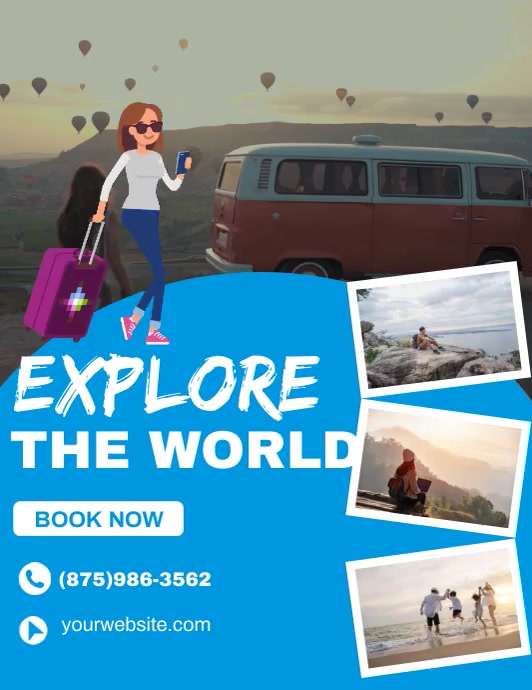 Travel and Explore Template | PosterMyWall