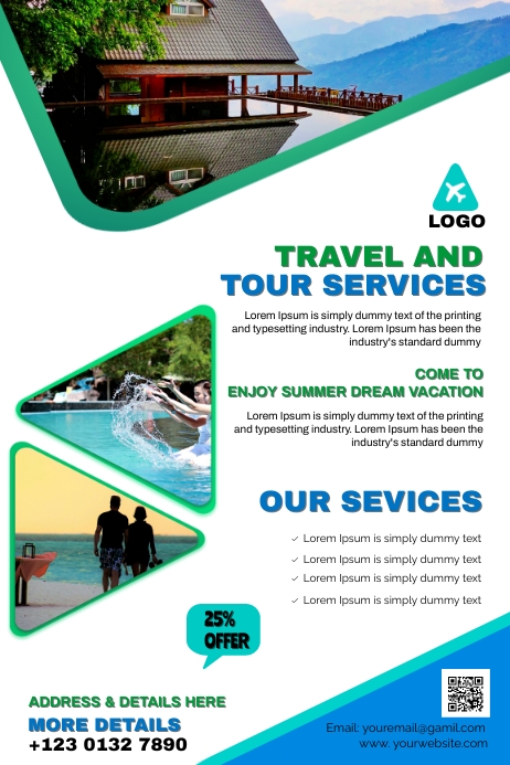 TRAVEL AND TOUR Template | PosterMyWall