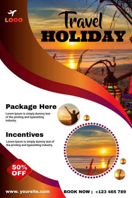 TRAVEL AND TOUR Template | PosterMyWall