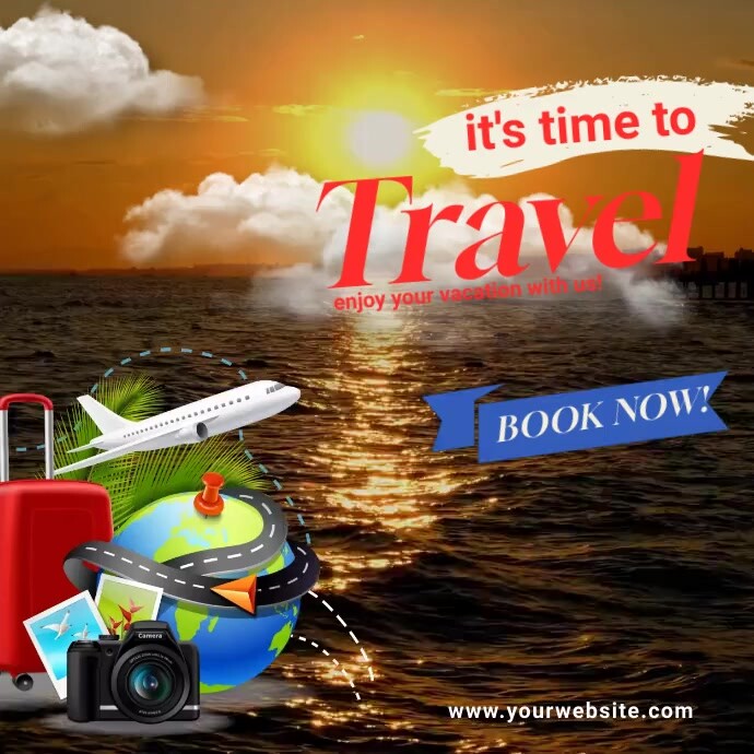 Travel and Tour Promotion Template | PosterMyWall