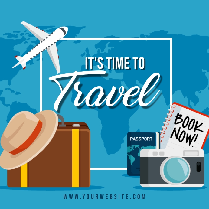 Travel and Tour Promotion Poster Template | PosterMyWall